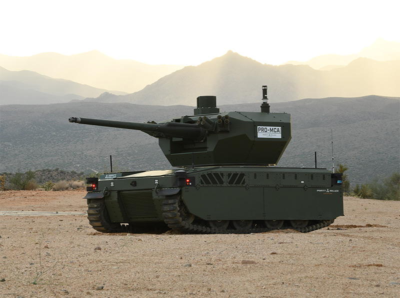 30x173mm/40x180mm Bushmaster® Chain Gun® | Northrop Grumman